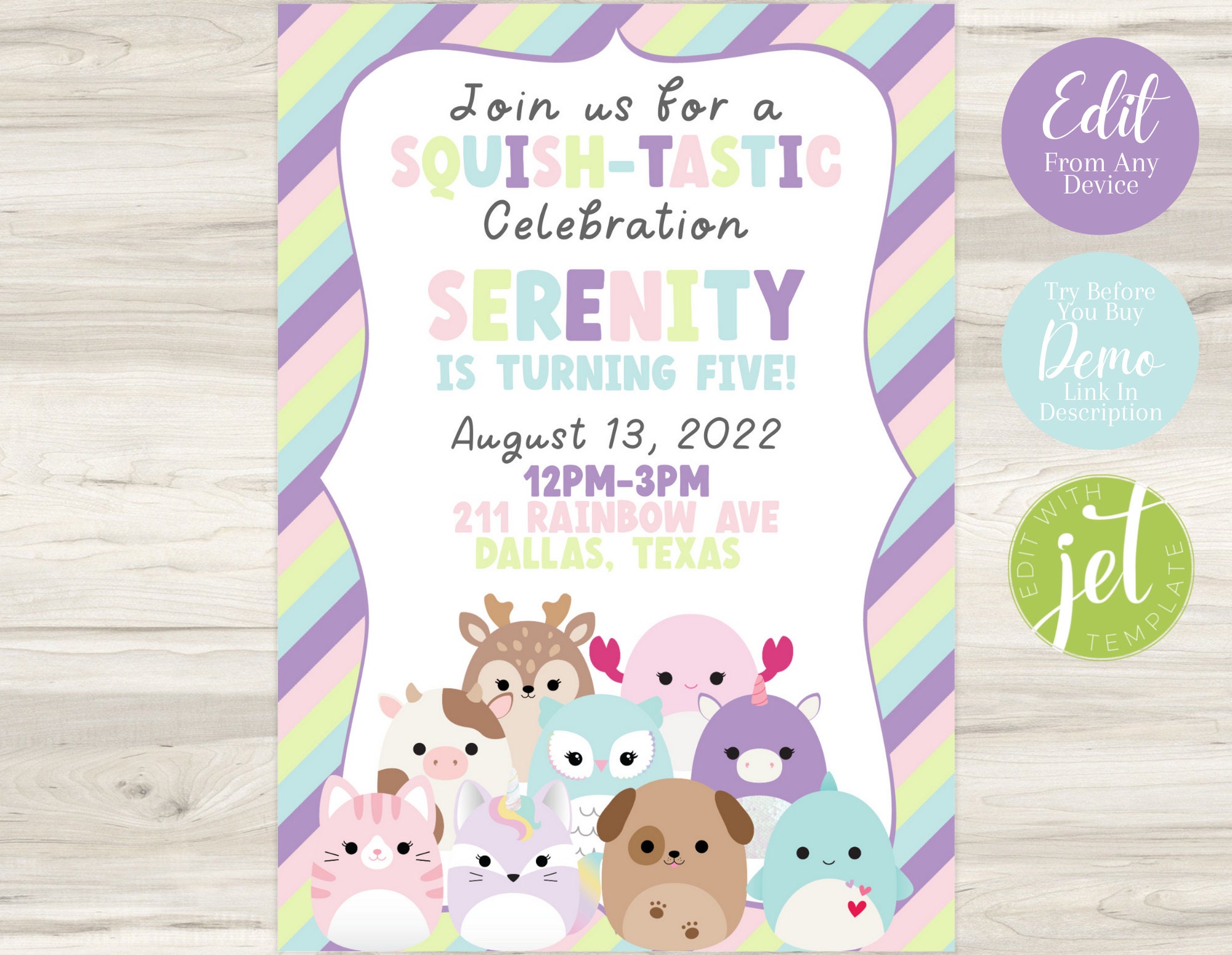 Squishmallow Party Supplies Ubicaciondepersonas cdmx gob mx