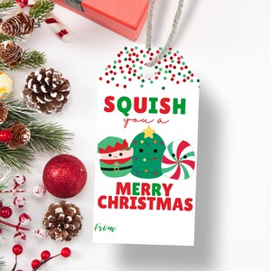 Squish Gift Tag - Printable - Christmas - Favor Tag - Instant Download ...