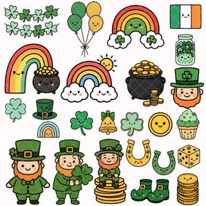 St. Patrick's Day Clipart - Cute Leprechaun - Saint Patrick's Png ...