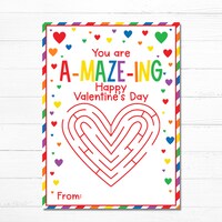 Inspired Digital Valentine Cards | Printable Kids Valentine Exchange ...