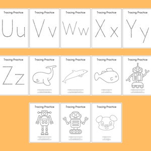 Tracing Worksheets, Printable, Fine Motor, Handwriting, Homeschool ...