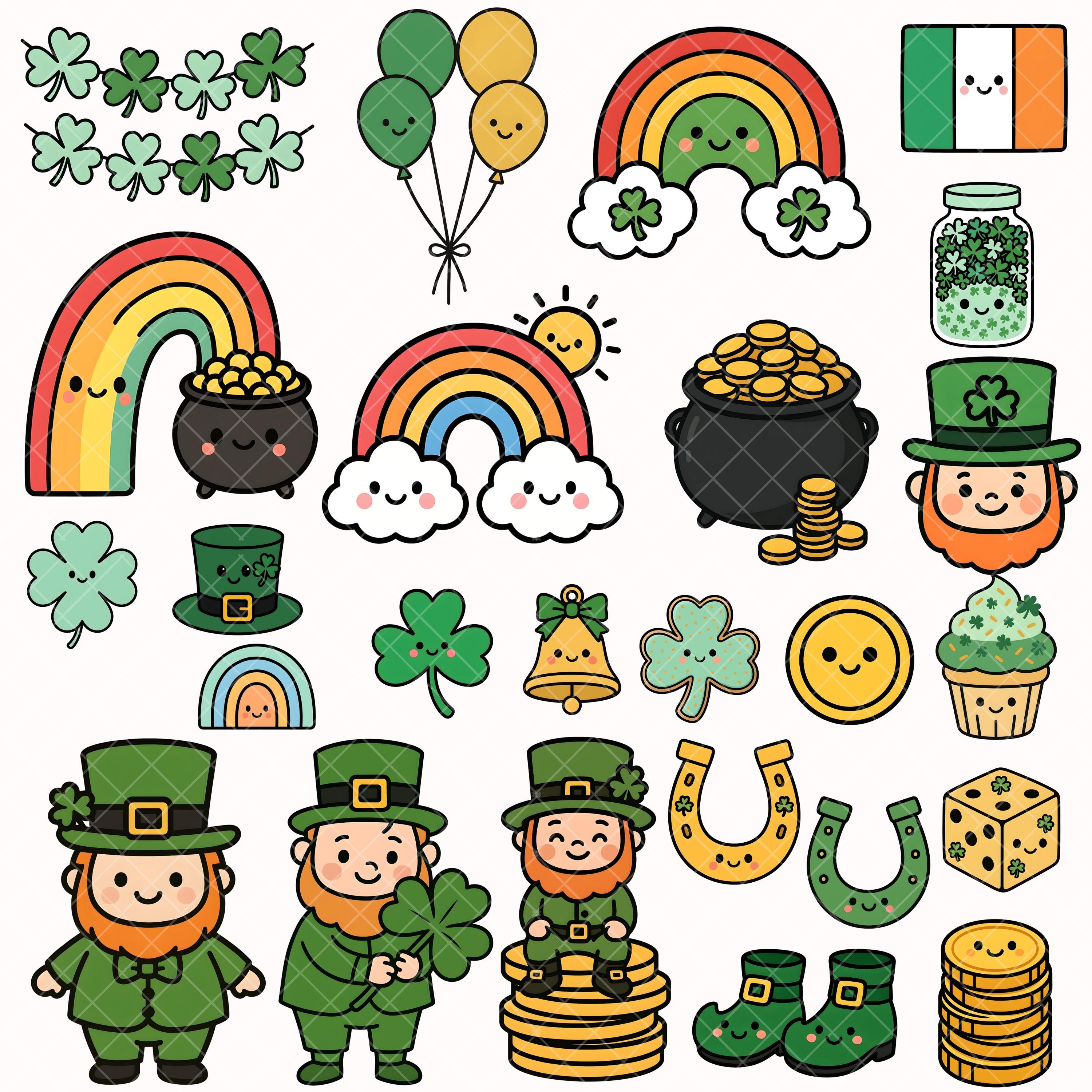 St. Patrick's Day Clipart - Cute Leprechaun - Saint Patrick's Png ...
