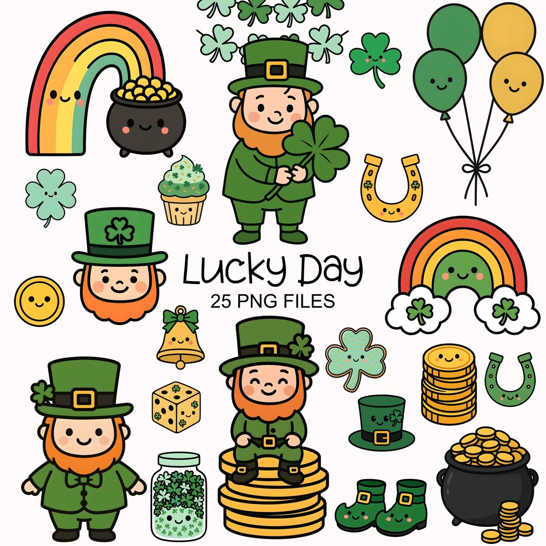 St. Patrick's Day Clipart - Cute Leprechaun - Saint Patrick's Png ...