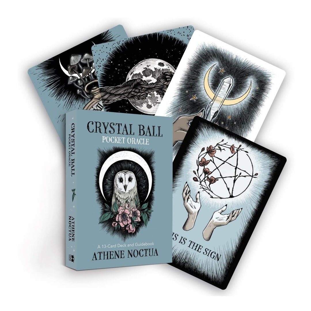 Crystal Ball Pocket Oracle Deck: 13 Oracle Cards & Guidebook a ...