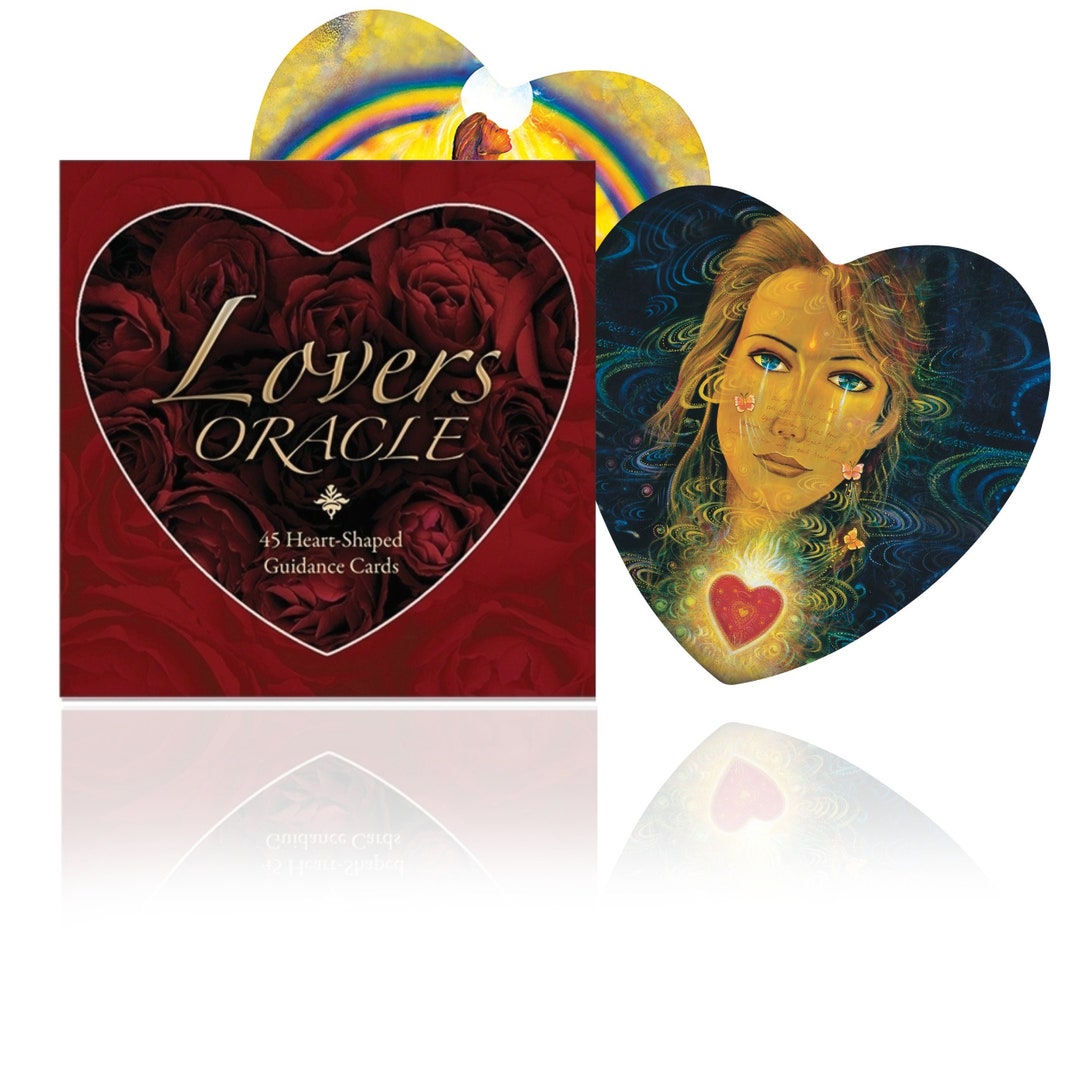 Lover S Oracle Deck 45 Heart Shaped Oracle Cards For Love Readings Oracle Readings
