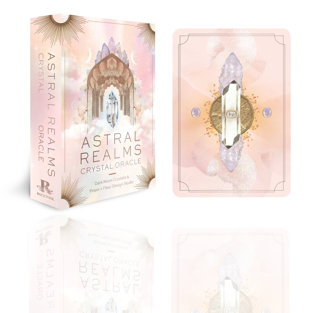 Astral Realms Crystal Oracle Deck: 33 Gorgeous Oracle Cards & Guidebook ...