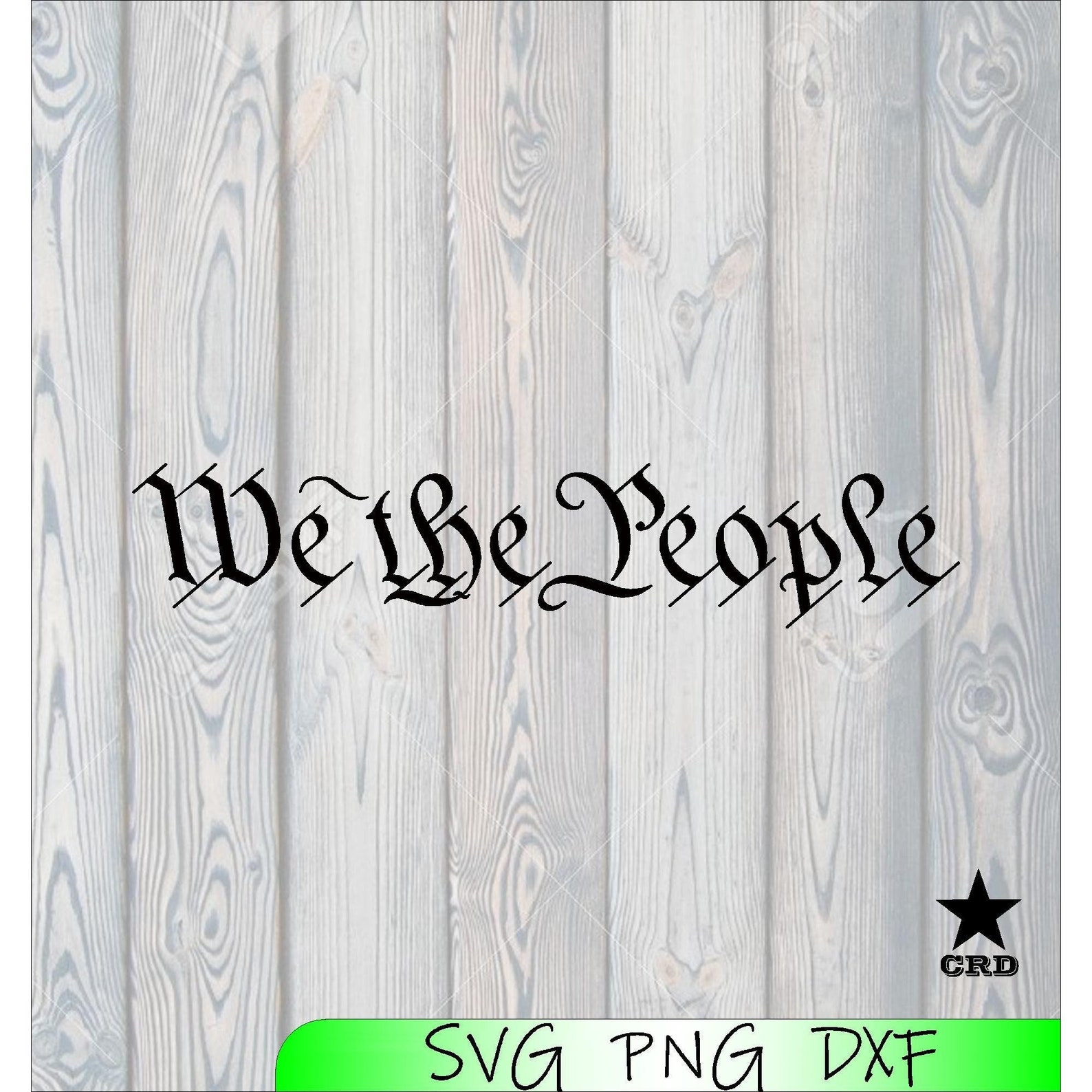 We the People Svg Dxf Png - Etsy