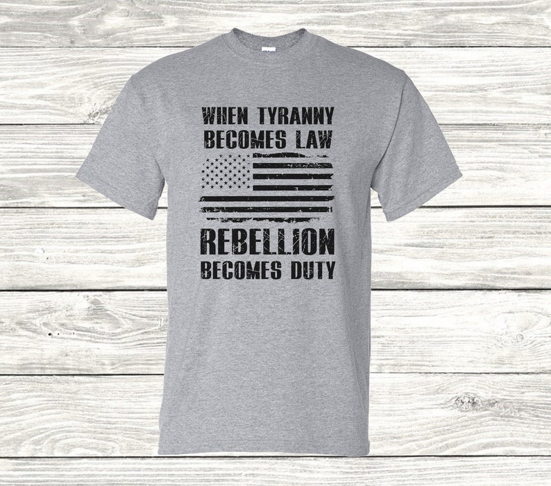 When Tyranny Becomes Law SVG DXF and PNG. - Etsy