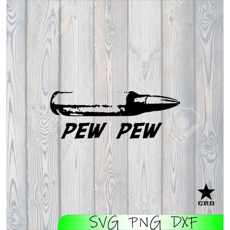 Pew Pew SVG, DXF y PNG. - Etsy México