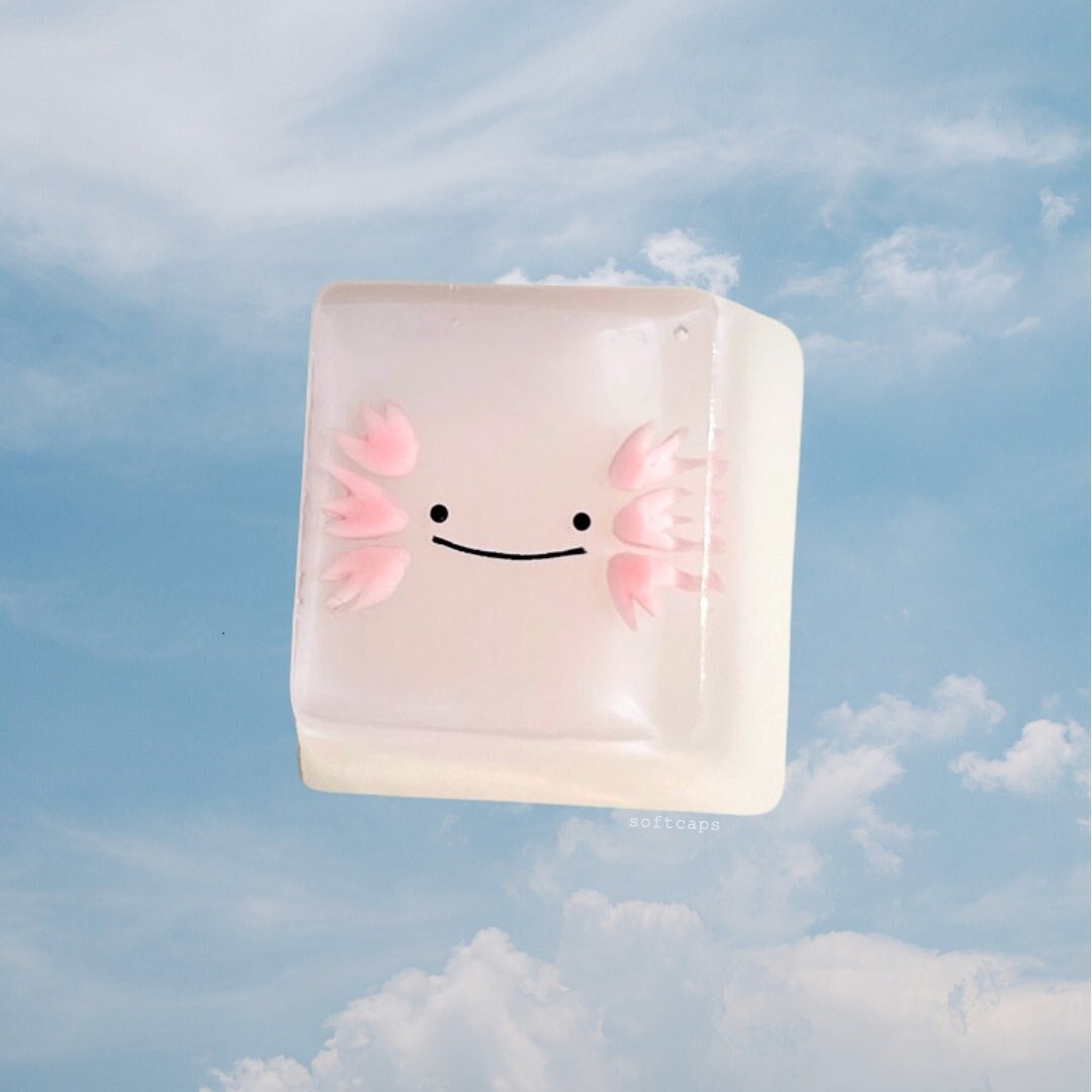 Ready-to-ship Axolotl 1u Resin Keycaps in the OEM Mechanical Keyboard ...
