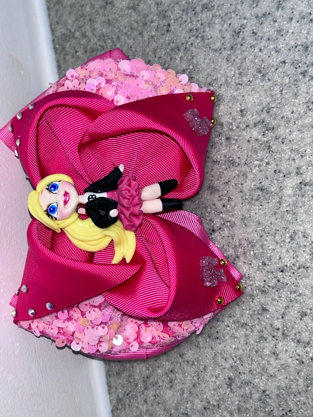 Pink Barbie Inspired Bow - Etsy