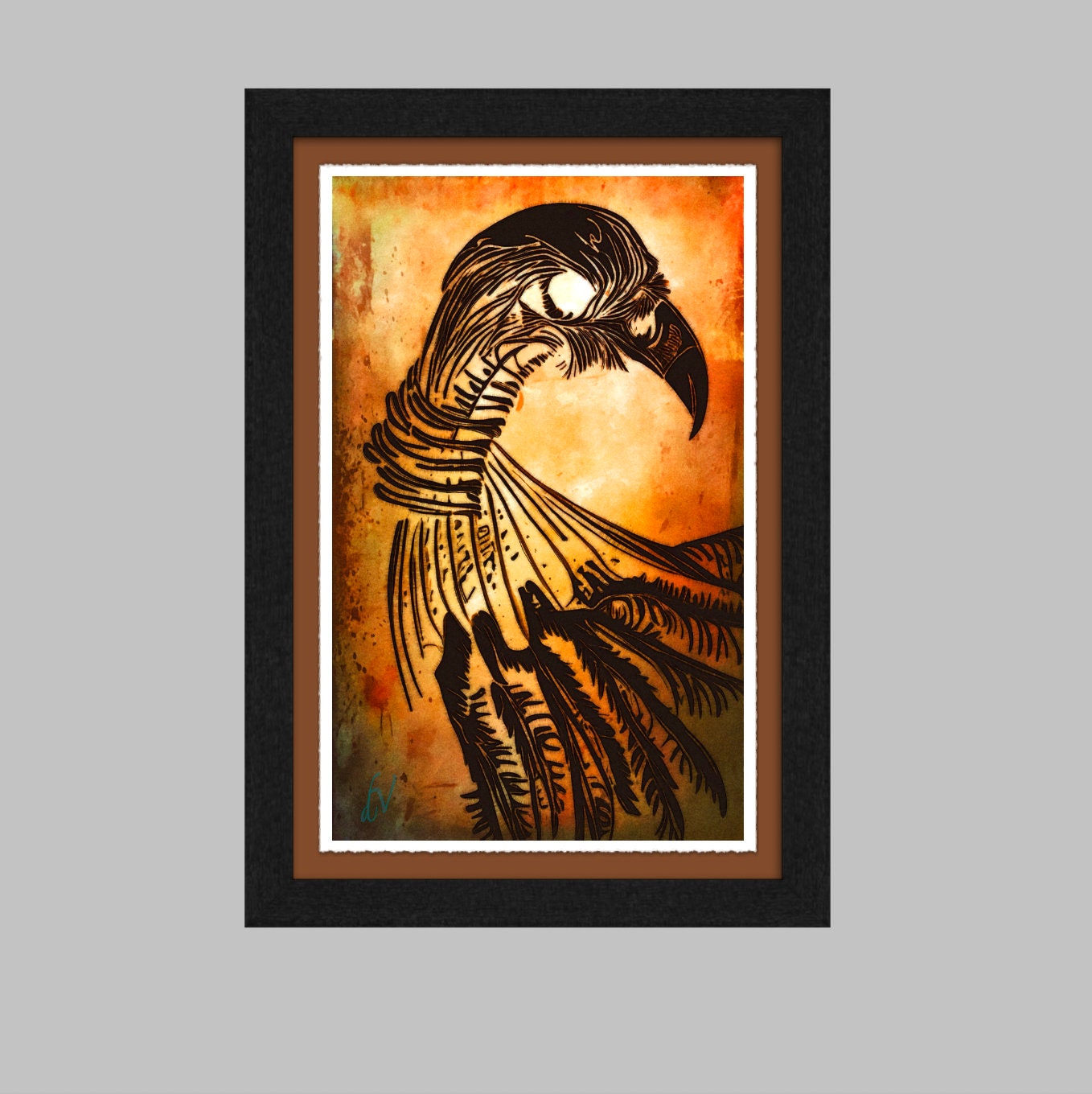 Ghost Raven Fine Art Print - Etsy