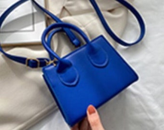 Blue Mini Purse - Etsy