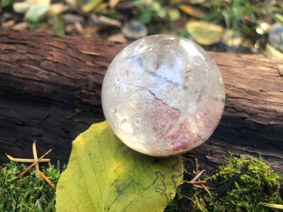 48mm Rainbow Spirit Planetary Surface Shamanic Dream Garden Quartz ...