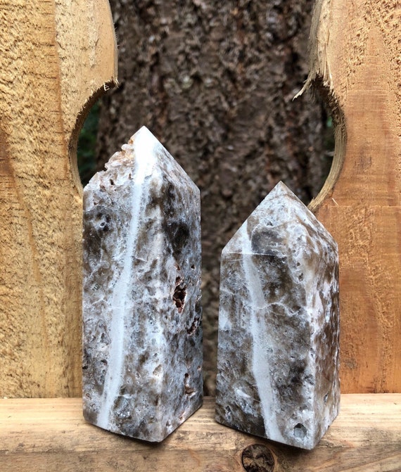 Lightning Bolt Band Grounding Sphalerite Quartz Stone Crystal | Etsy