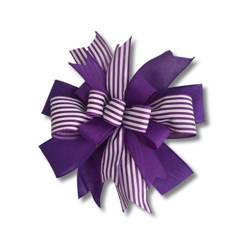 Large Purple Bows - Etsy