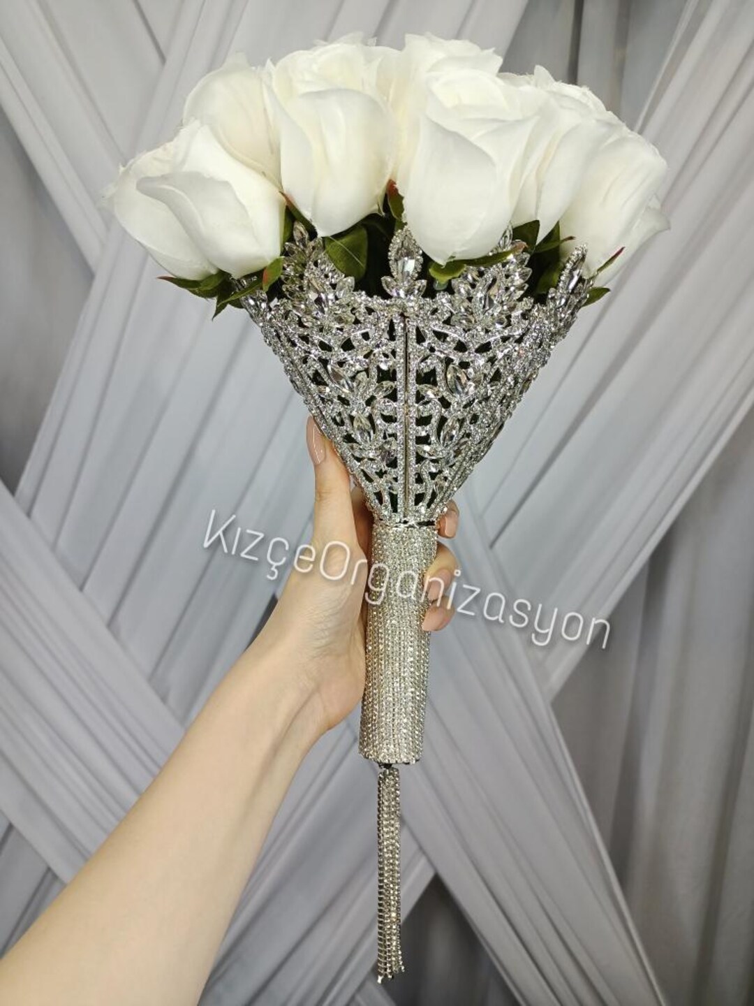 Bouquet Holder, Flowers Bouquet Holder, Bride Flower Holder, Bouquet ...