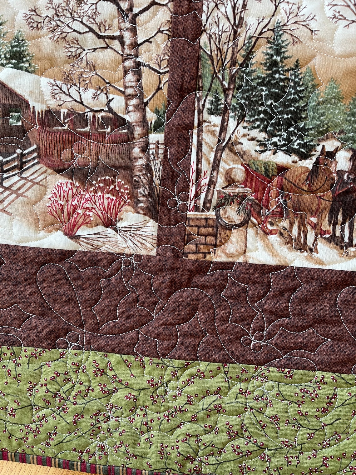 Winter Window Pane Quilt - Etsy