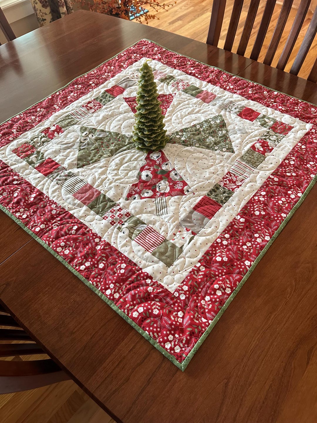Christmas Trees Table Topper - Etsy