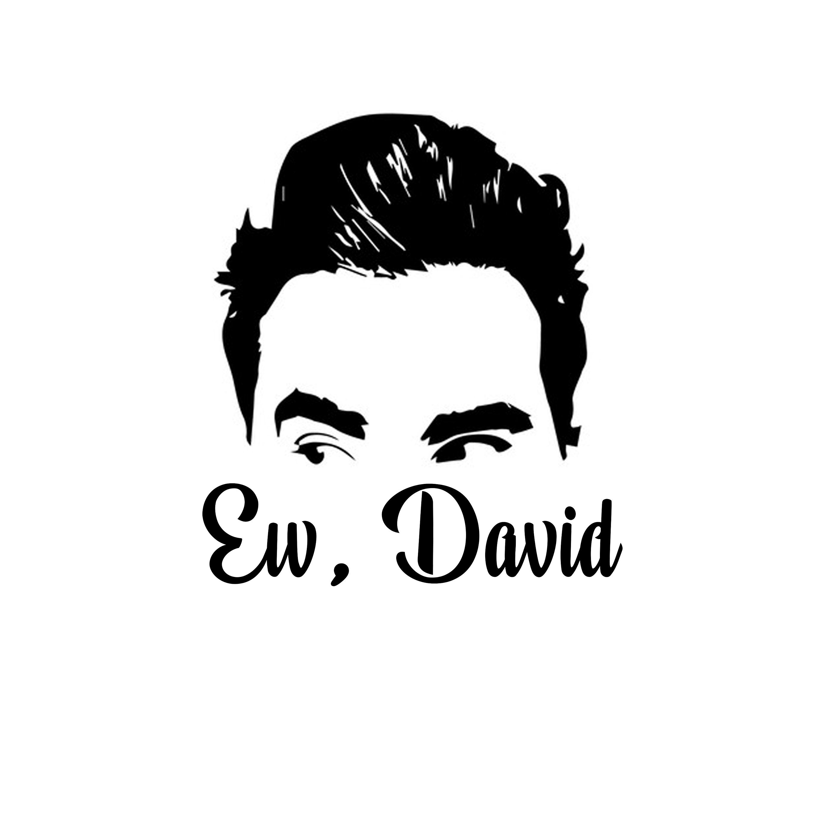 Ew David schitts' Creek David DECAL ONLY - Etsy