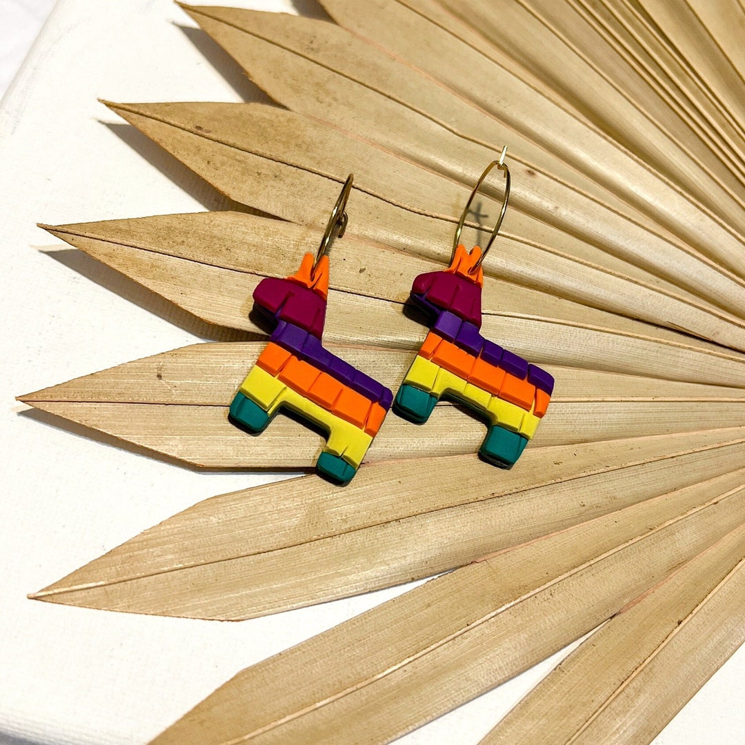 FIESTA FIESTA Collection // Pinata // Organic Shapes // Polymer Clay ...