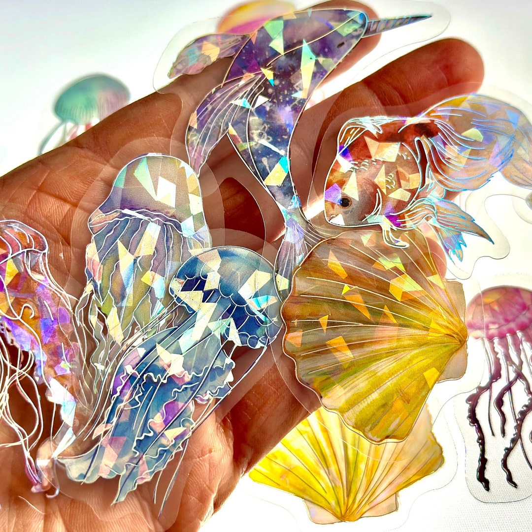 Holographic Waterproof Light Reflecting Stickers for Window - Etsy