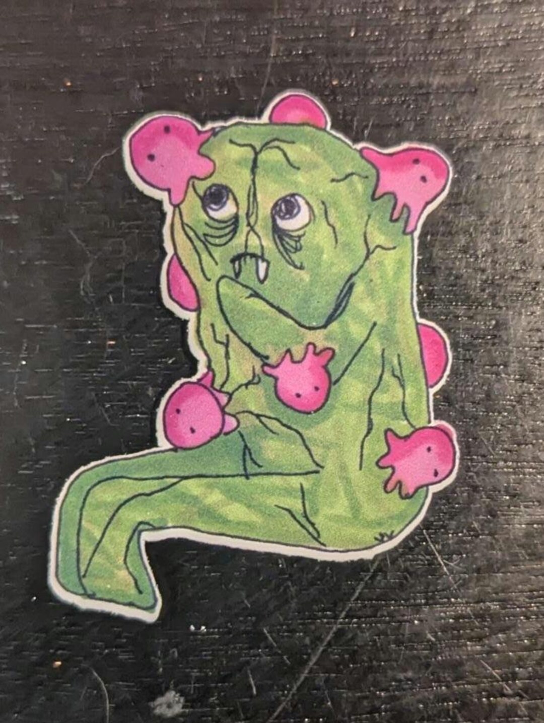 Amoeba Slug Sticker - Etsy