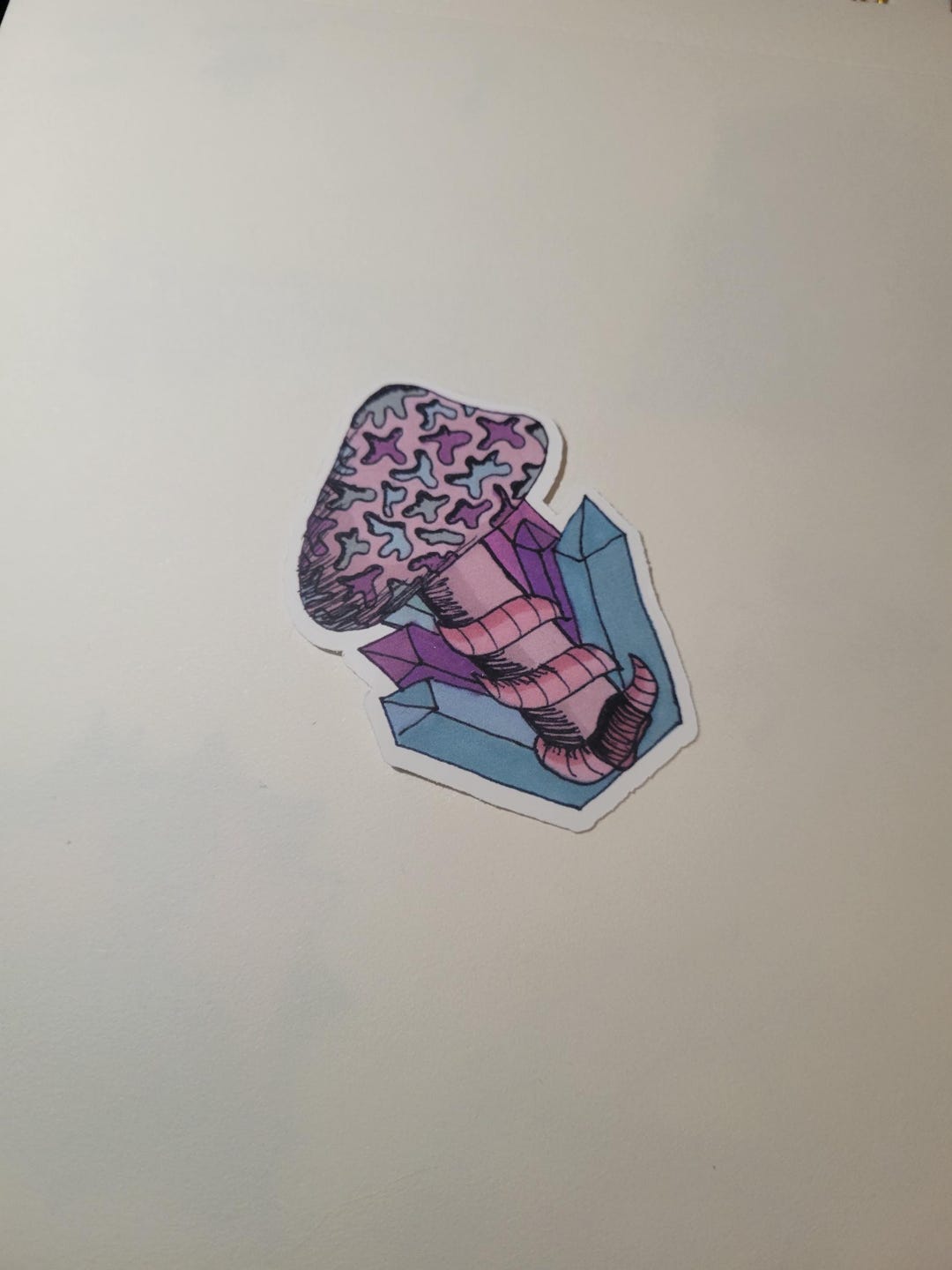 Amoeba Slug Sticker - Etsy