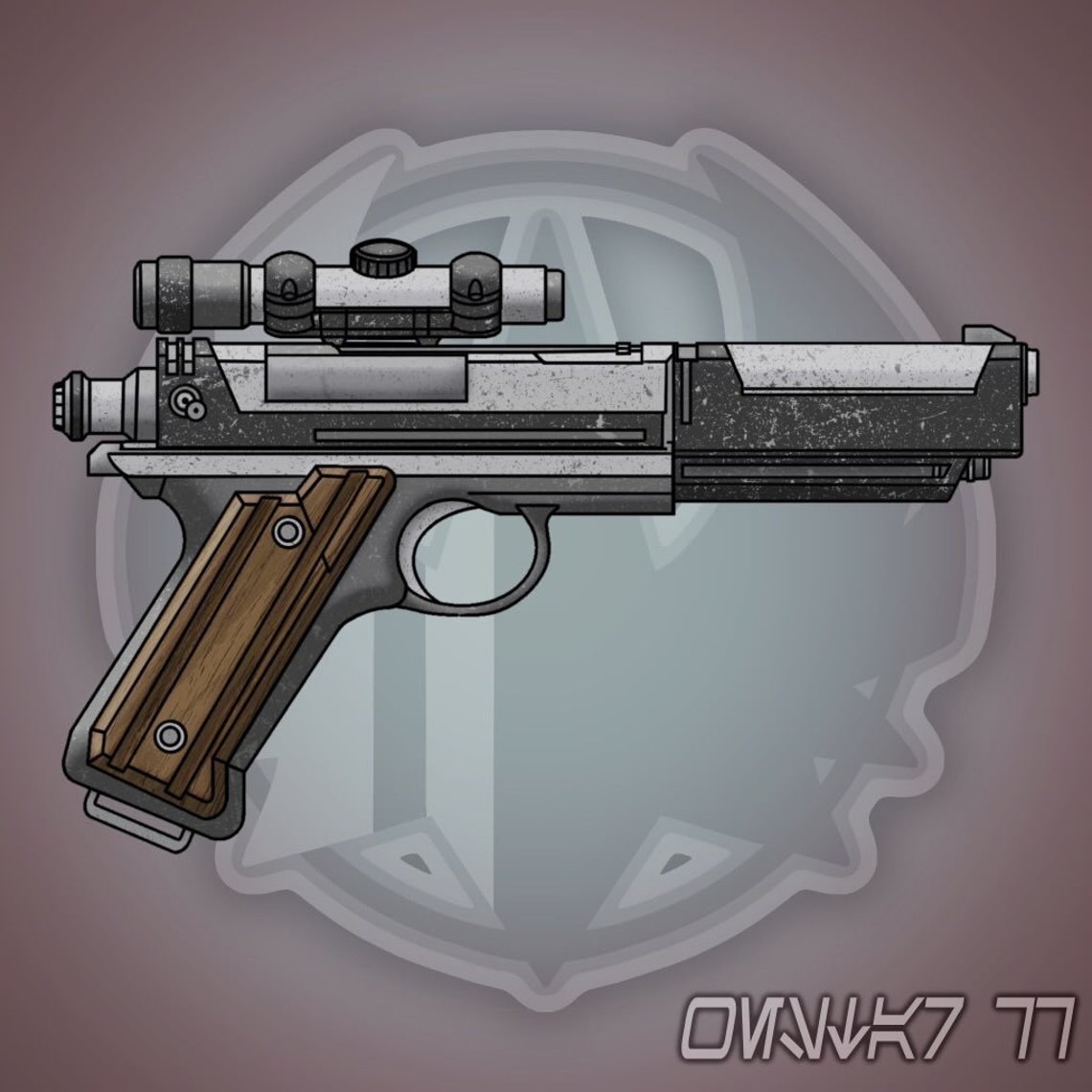 Westar-77 Blaster Pistol - Etsy