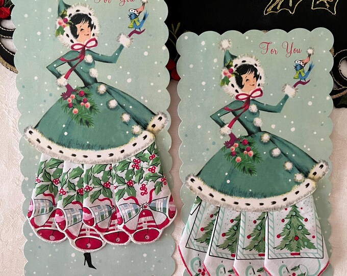 Miss Holiday Hanky Card - Etsy