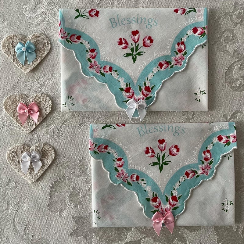 Hanky Cards - Etsy