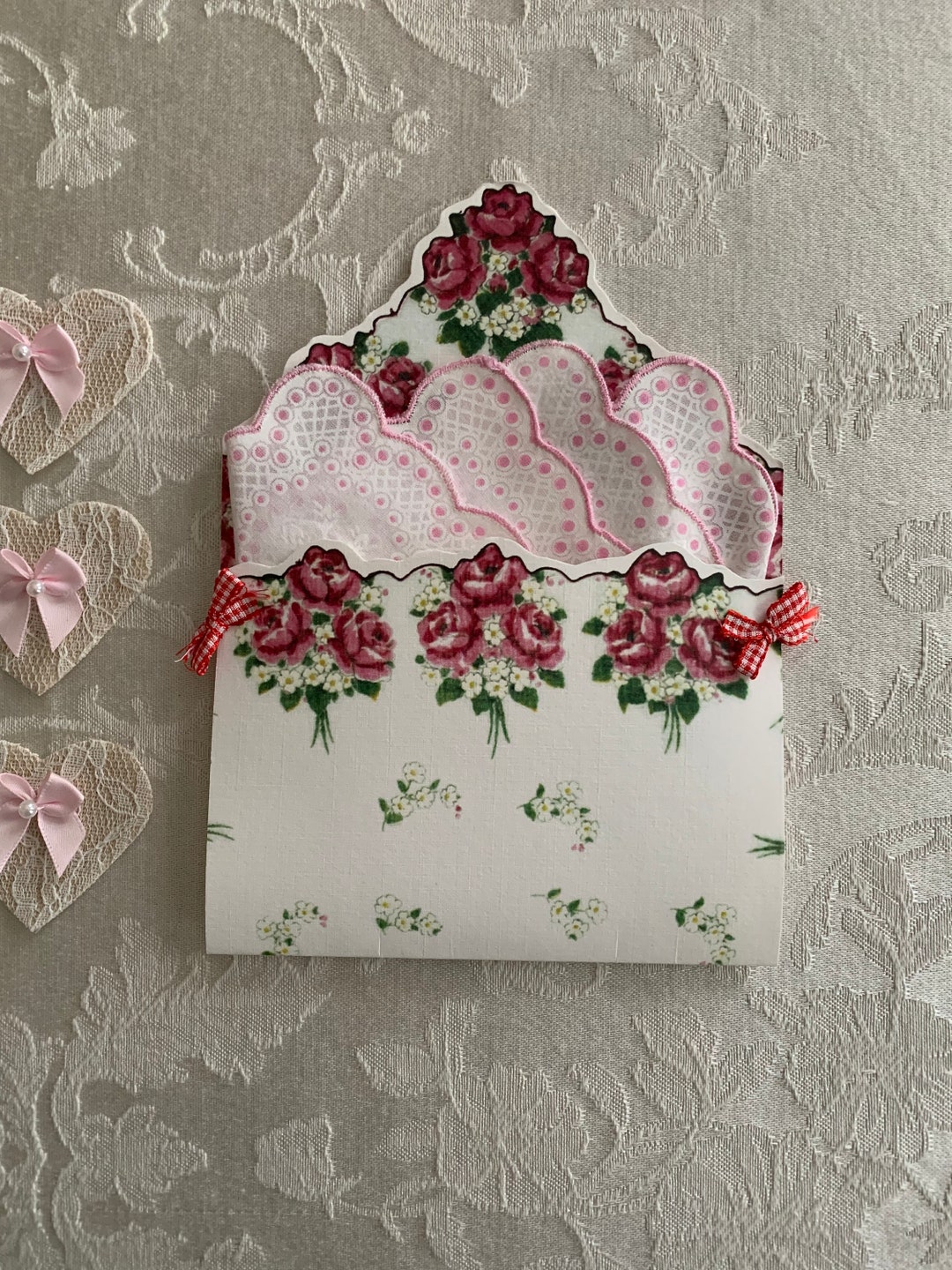 Pocket Hanky Folio Card - Etsy