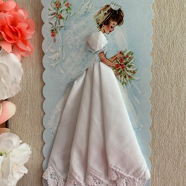Handkerchief Card - Etsy