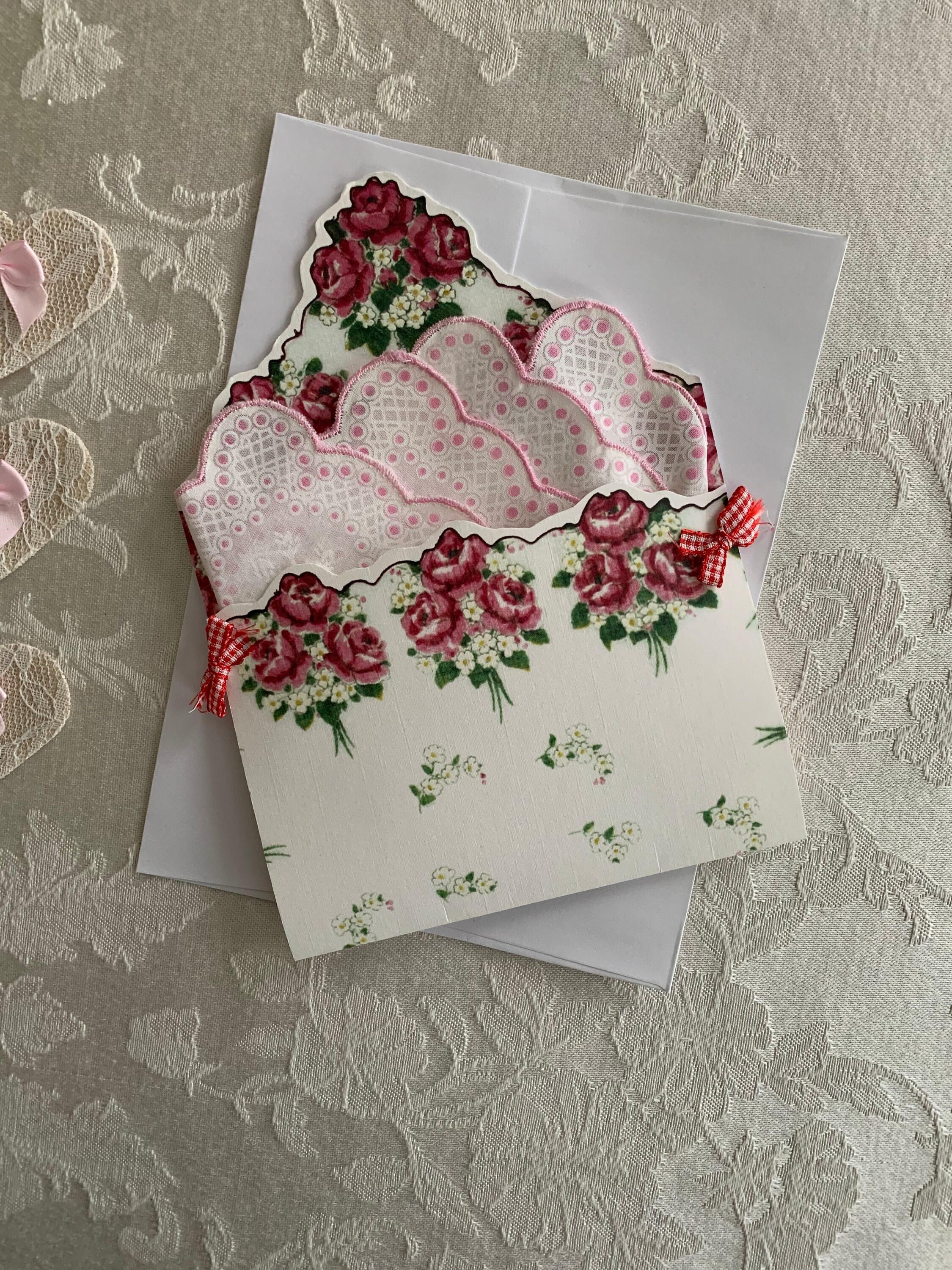 Pocket Hanky Folio Card - Etsy