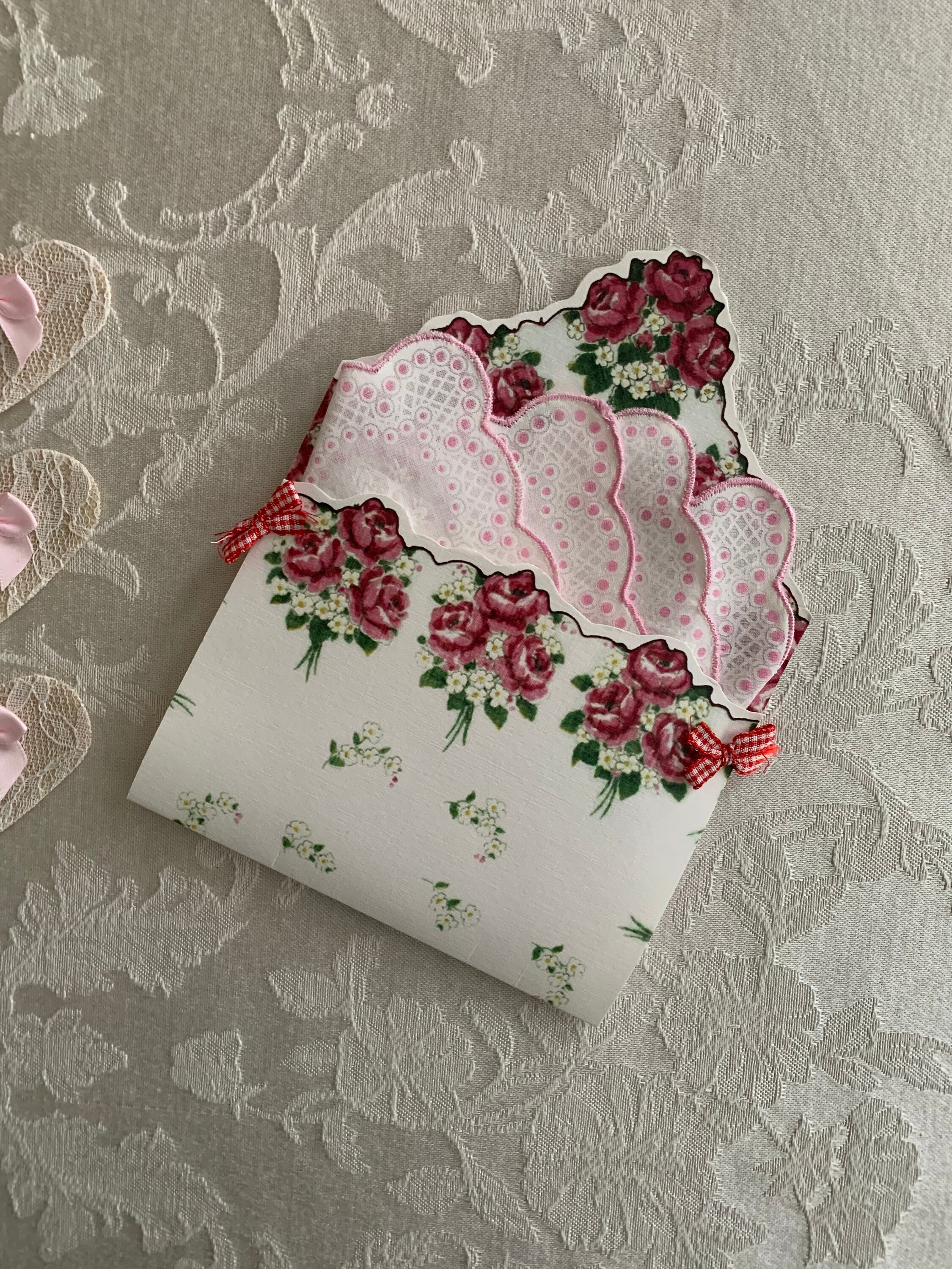 Pocket Hanky Folio Card - Etsy