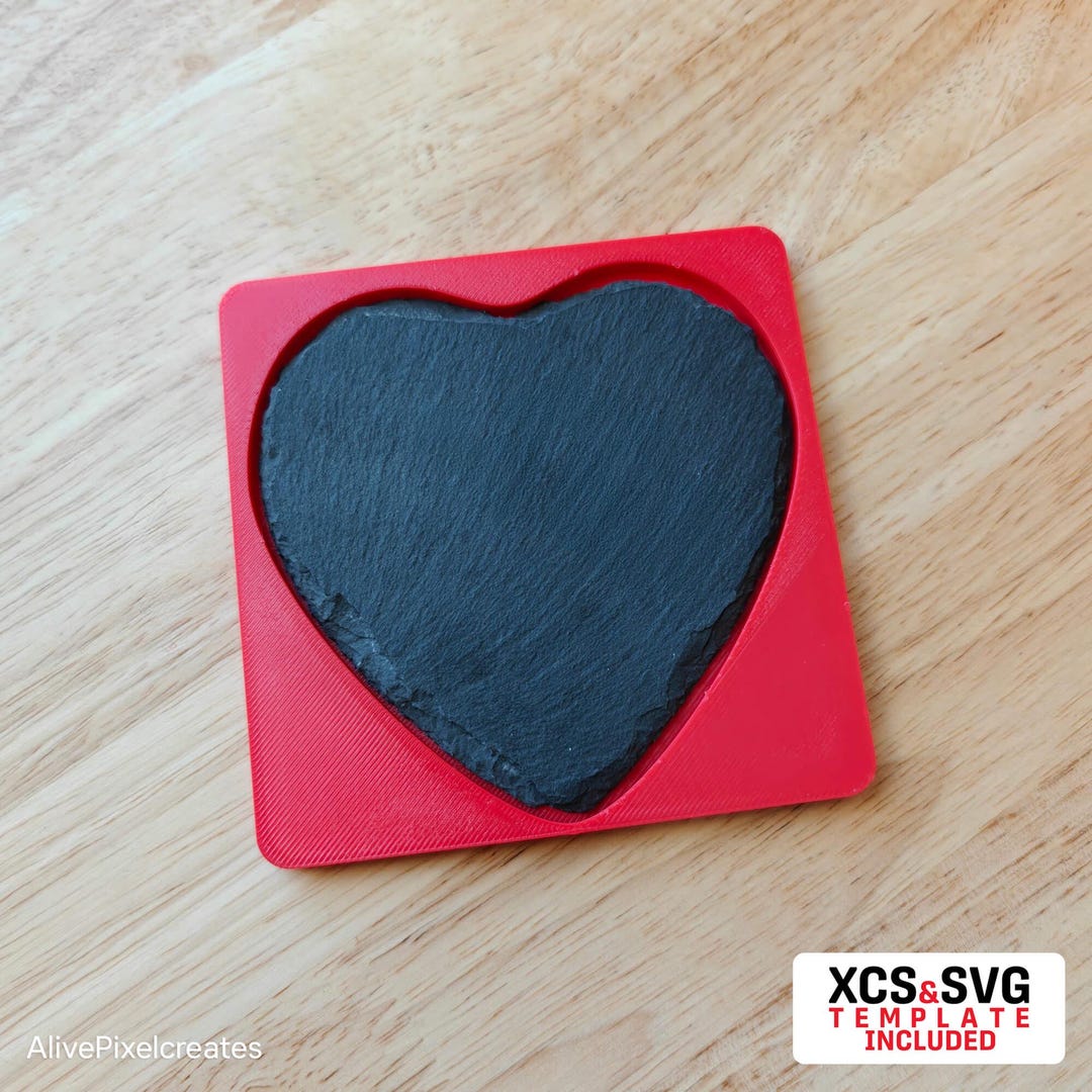 Heart Slate Coaster Jig - Etsy