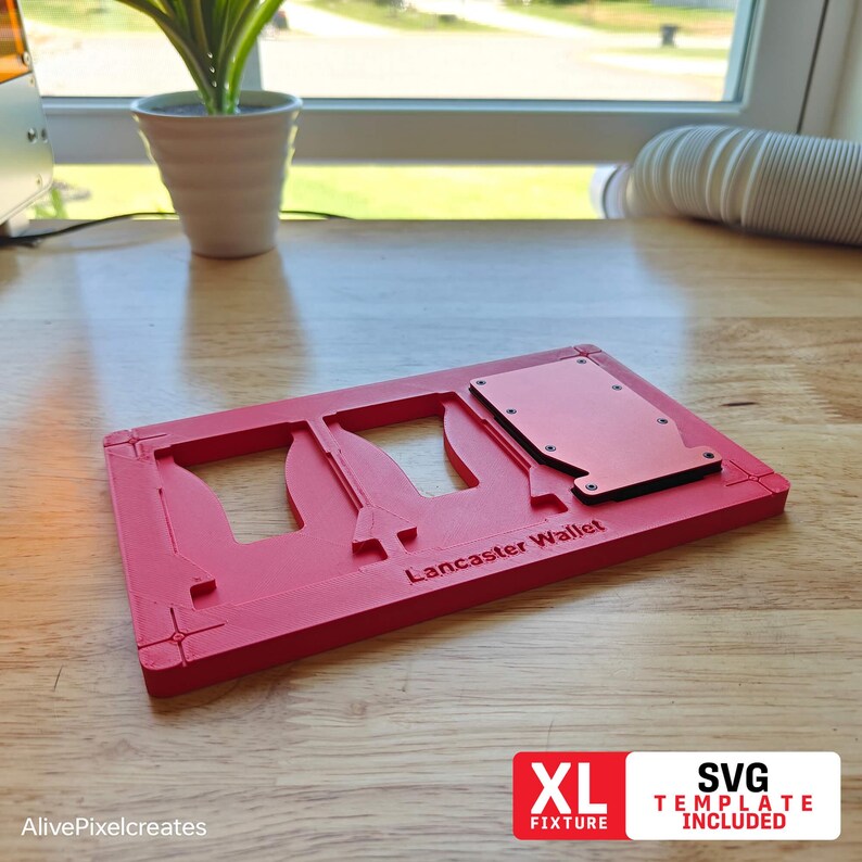 RFID Wallet Jig “the Notch” - Etsy