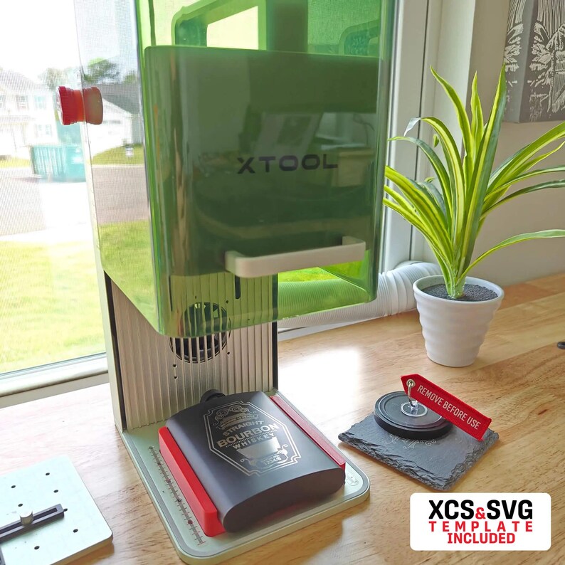 Xtool F1 Flask Jig Set: Laser Engraving Fixture - Etsy