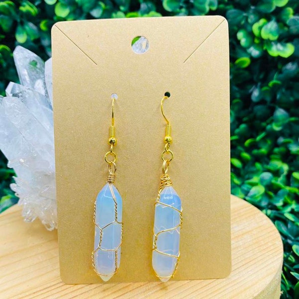 Opalite Earrings - Etsy