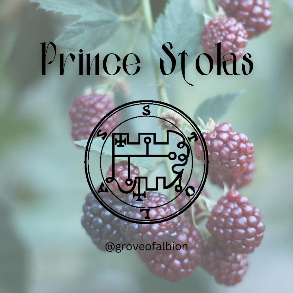 Prince Stolas Information Sheets - Etsy