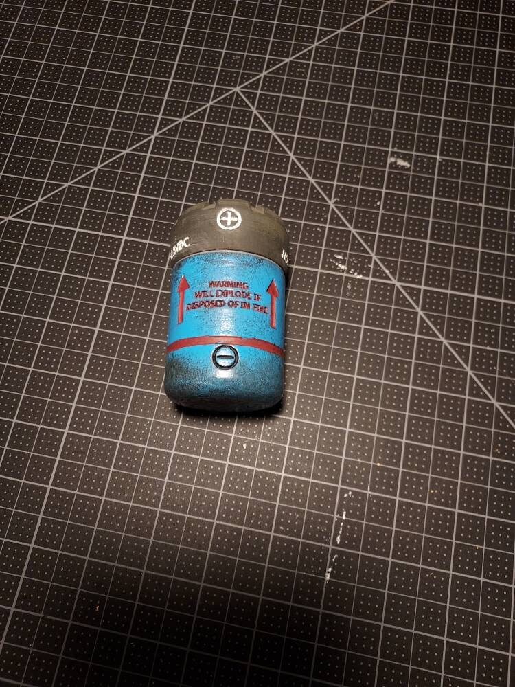 Fallout Inspired Fusion Cell Container painted - Etsy