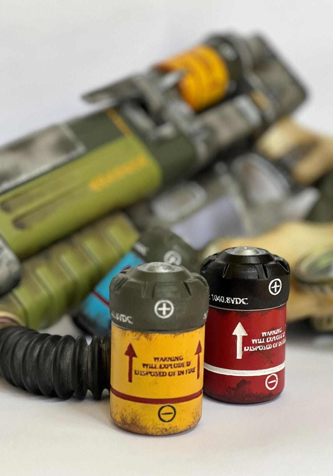 Fallout Inspired Fusion Cell Container (painted) - Etsy