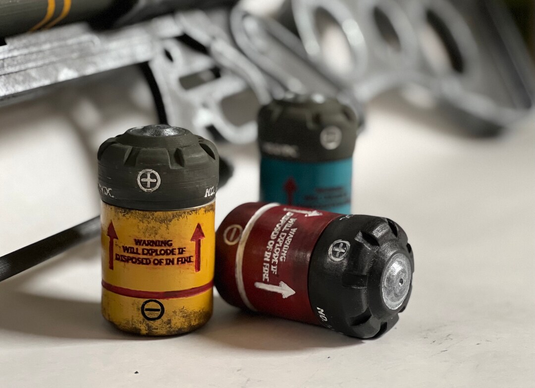 Fallout Inspired Fusion Cell Container (painted) - Etsy