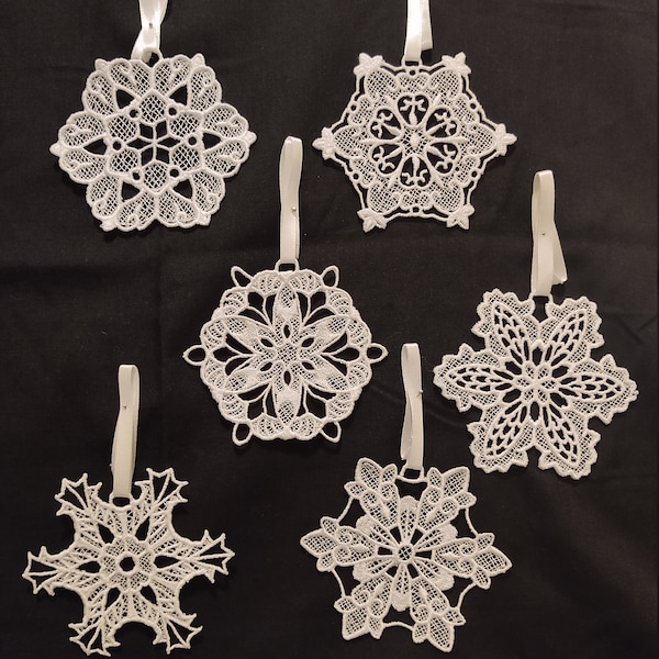 Snowflake Lace - Etsy