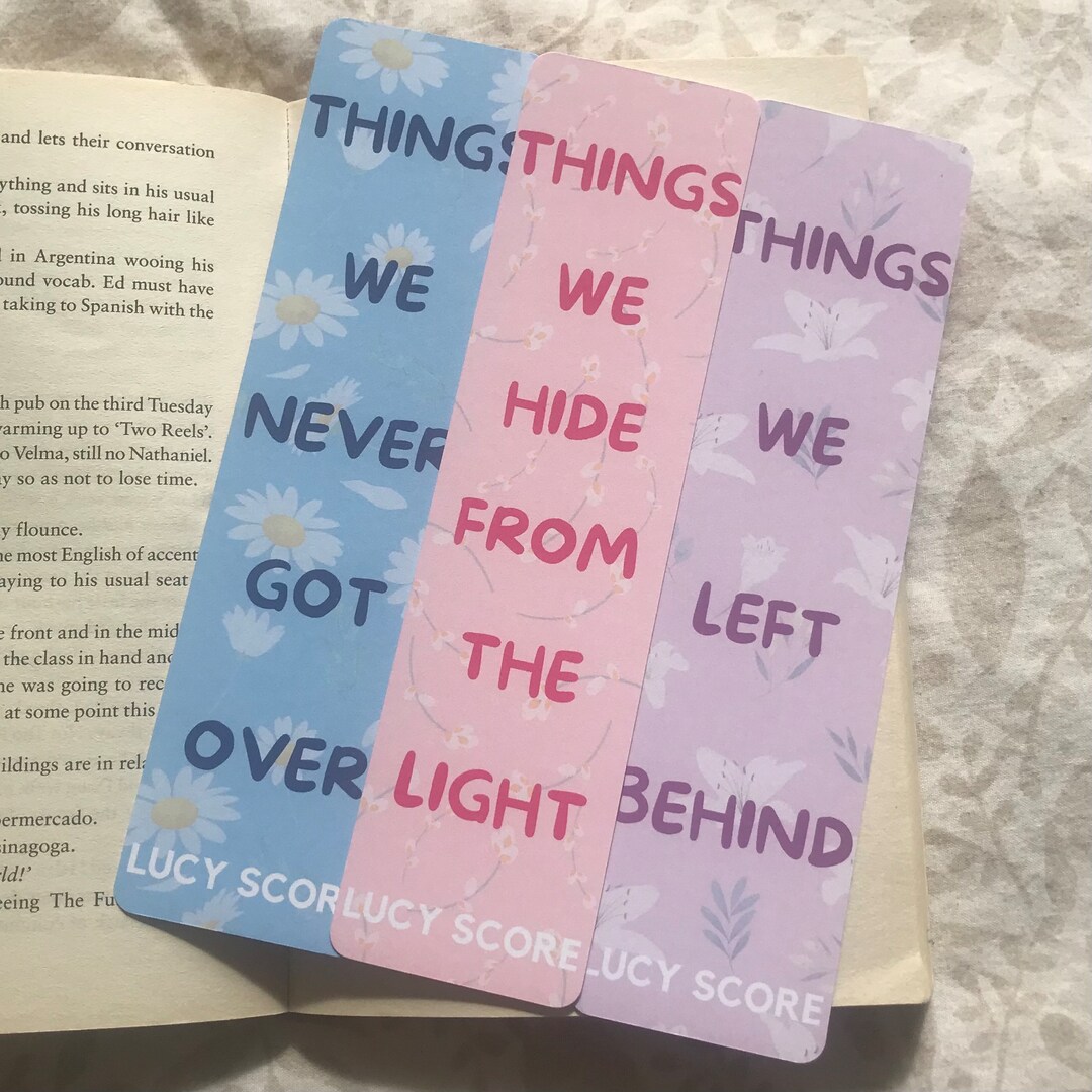 Knockmout Series Bookmarks | Lucy Score | Book Lovers Gift | Gift for ...