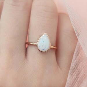 Teardrop Breastmilk Ring&necklace Set, DIY Breastmilk Jewelry Kit,sterling Silver Breastmilk ...