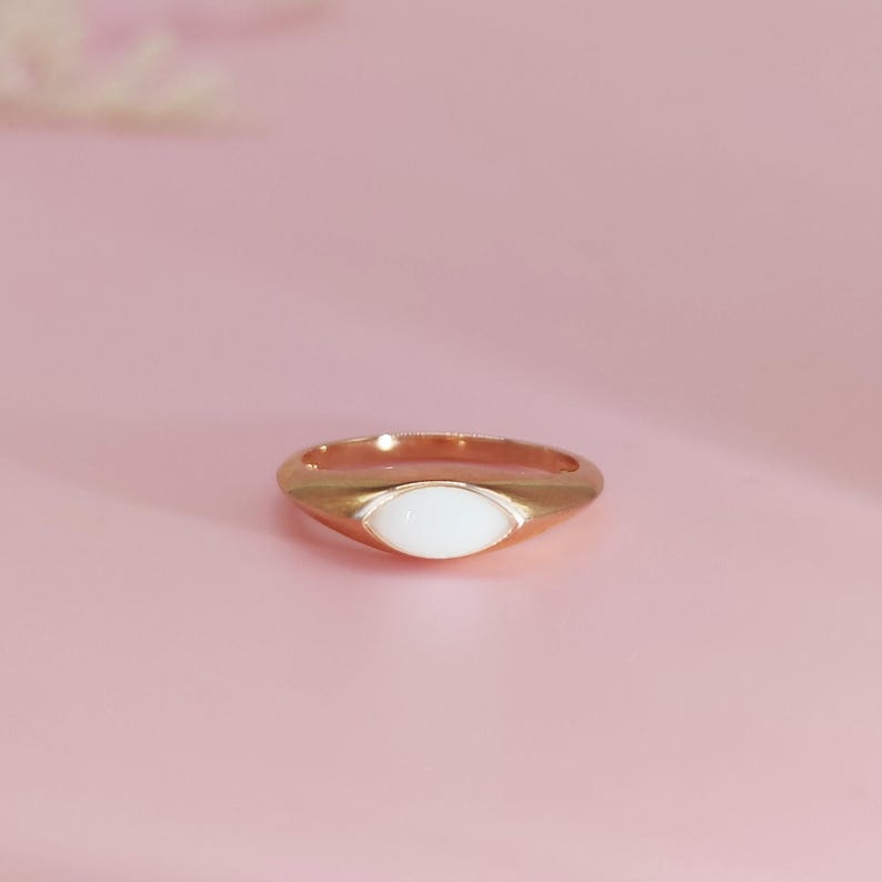 Solid Gold Mother's Milk Marquise Ring DIY Kit, Liquid Gold Keepsake ...