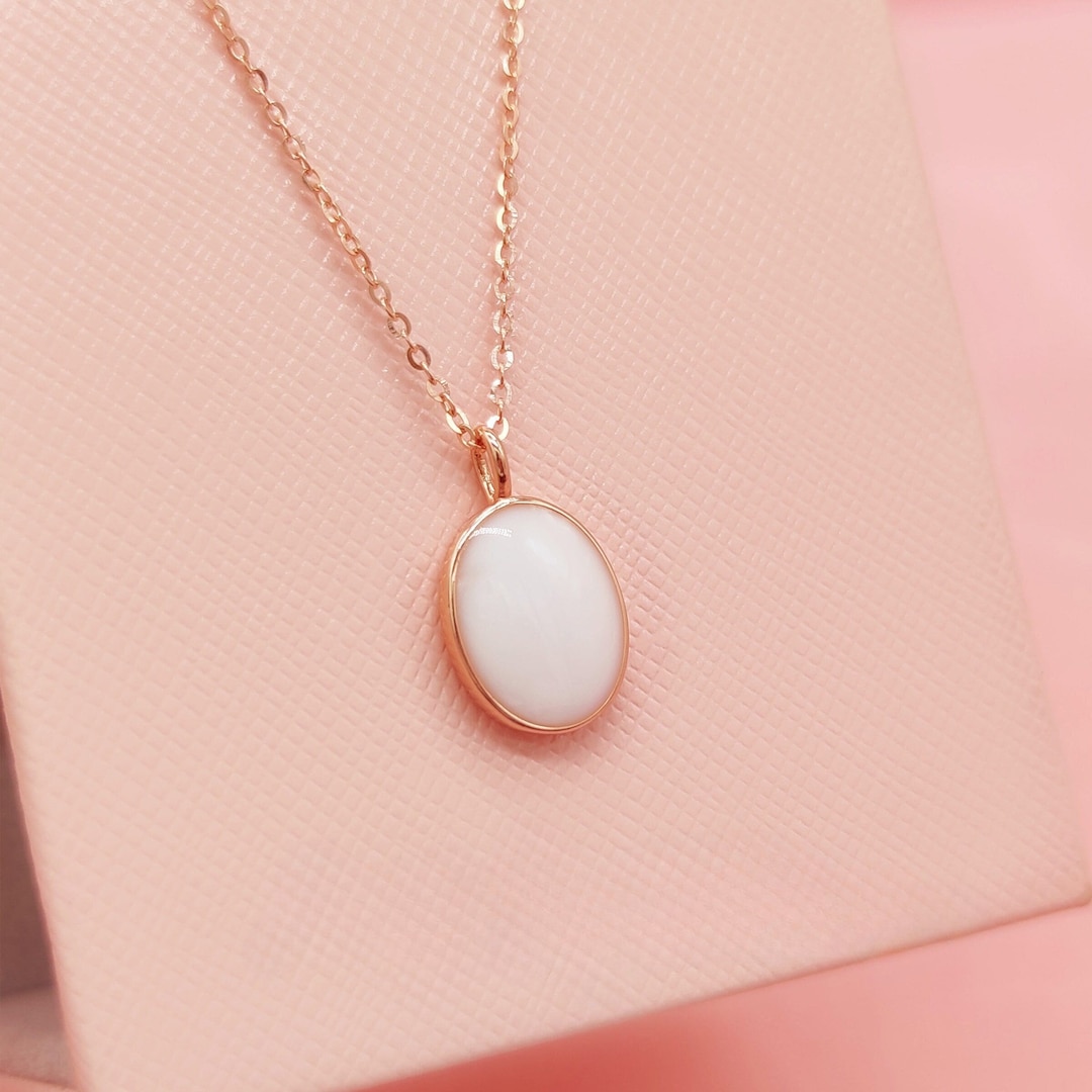 DIY Breast Milk Jewelry Kit, Sterling Silver Breastmilk Oval Necklace ...