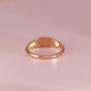 10K 14K Solid Gold Marquise Breastmilk Ring, DIY Breastmilk Jewelry Kit ...