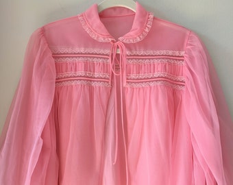 Chiffon Bed Jacket | Etsy